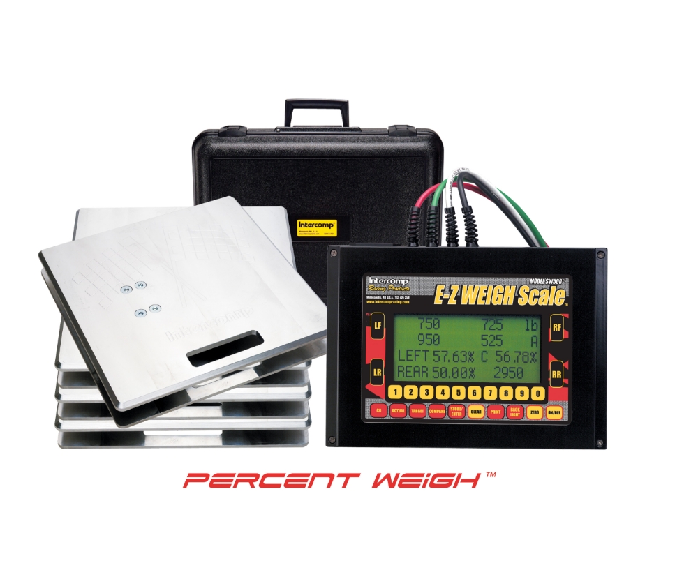 Intercomp E-Z Weigh Deluxe SW500 System (Cabled) - Raceparts
