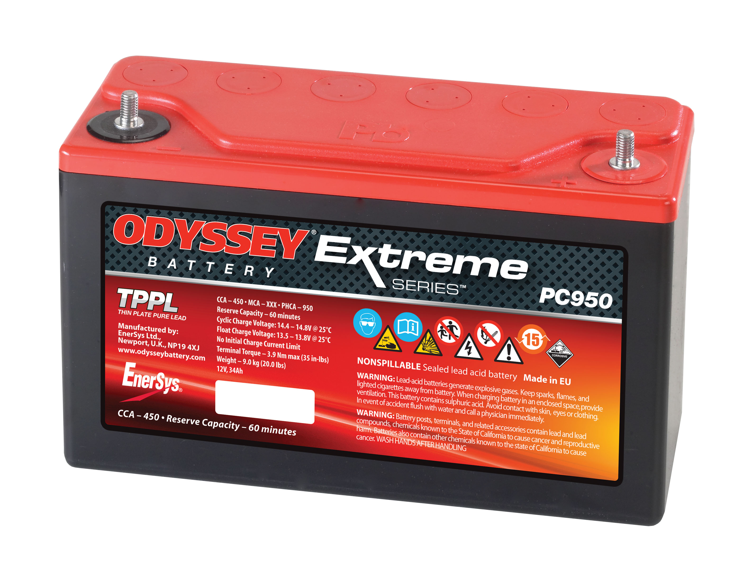 Odyssey Racing Batteries - Raceparts